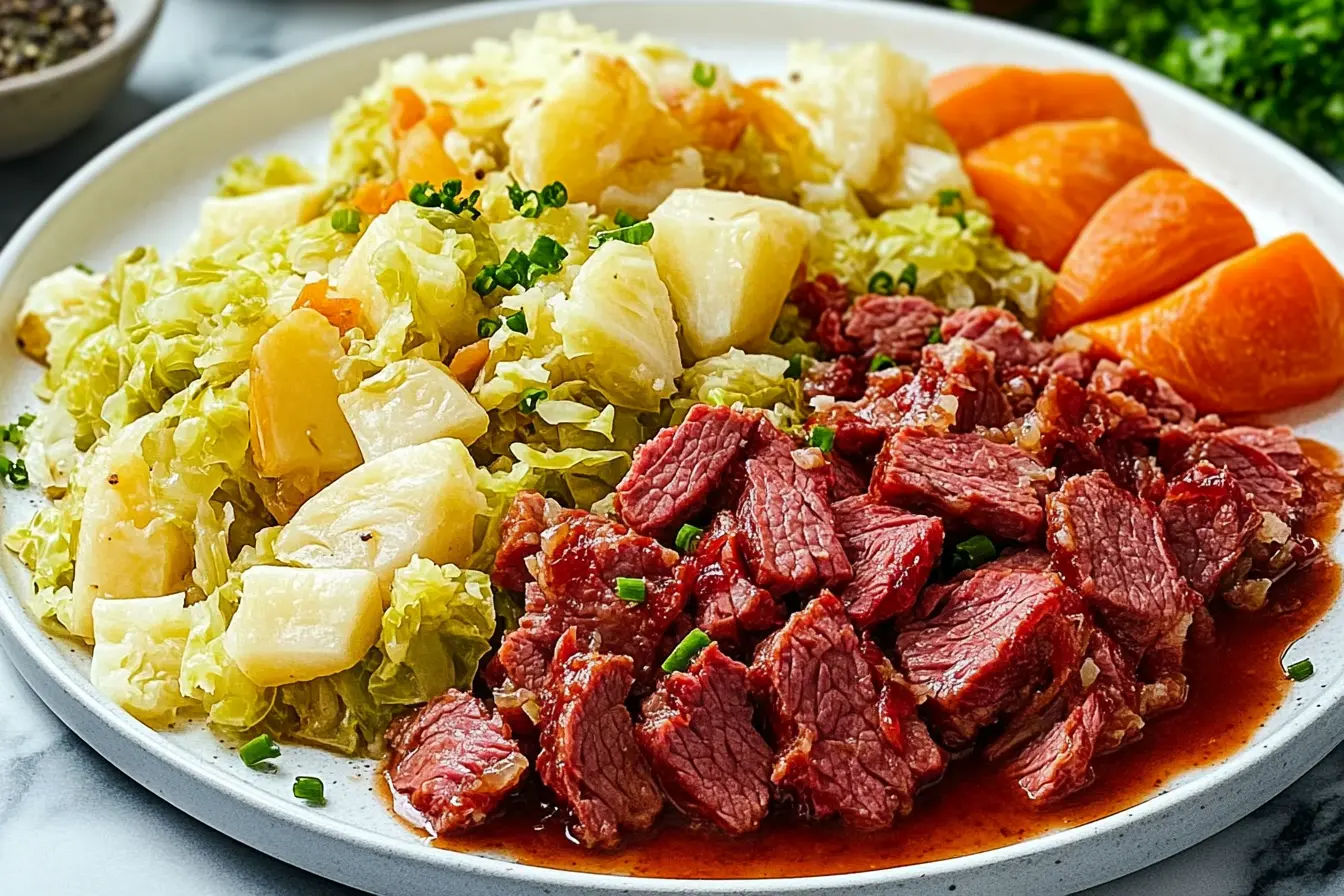Irresistible Traditional Corned Beef and Cabbage Recipe: Classic Irish ...